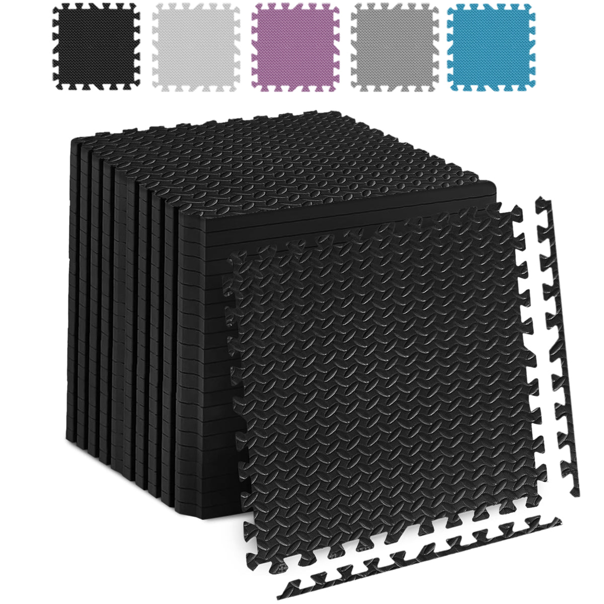 Eva Interlocking Mats Leaf Pattern 60x60 | Eva Mats | FK Sports