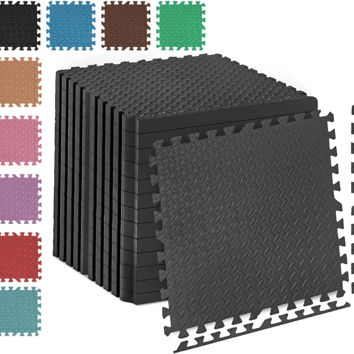 EVA Interlocking Gym Flooring Mats 25mm | FK Sports