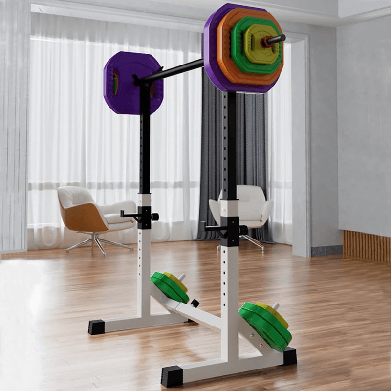 Adjustable Barbell Rack | Weight Lifting Bench Press Home Gym UK | FK ...