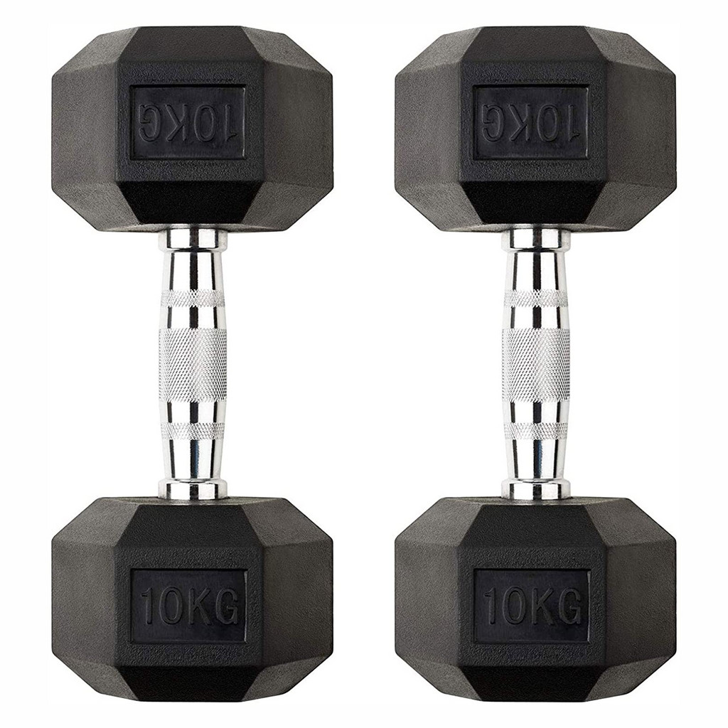 Shop Hex Dumbbells Cast Iron Online FK Sports