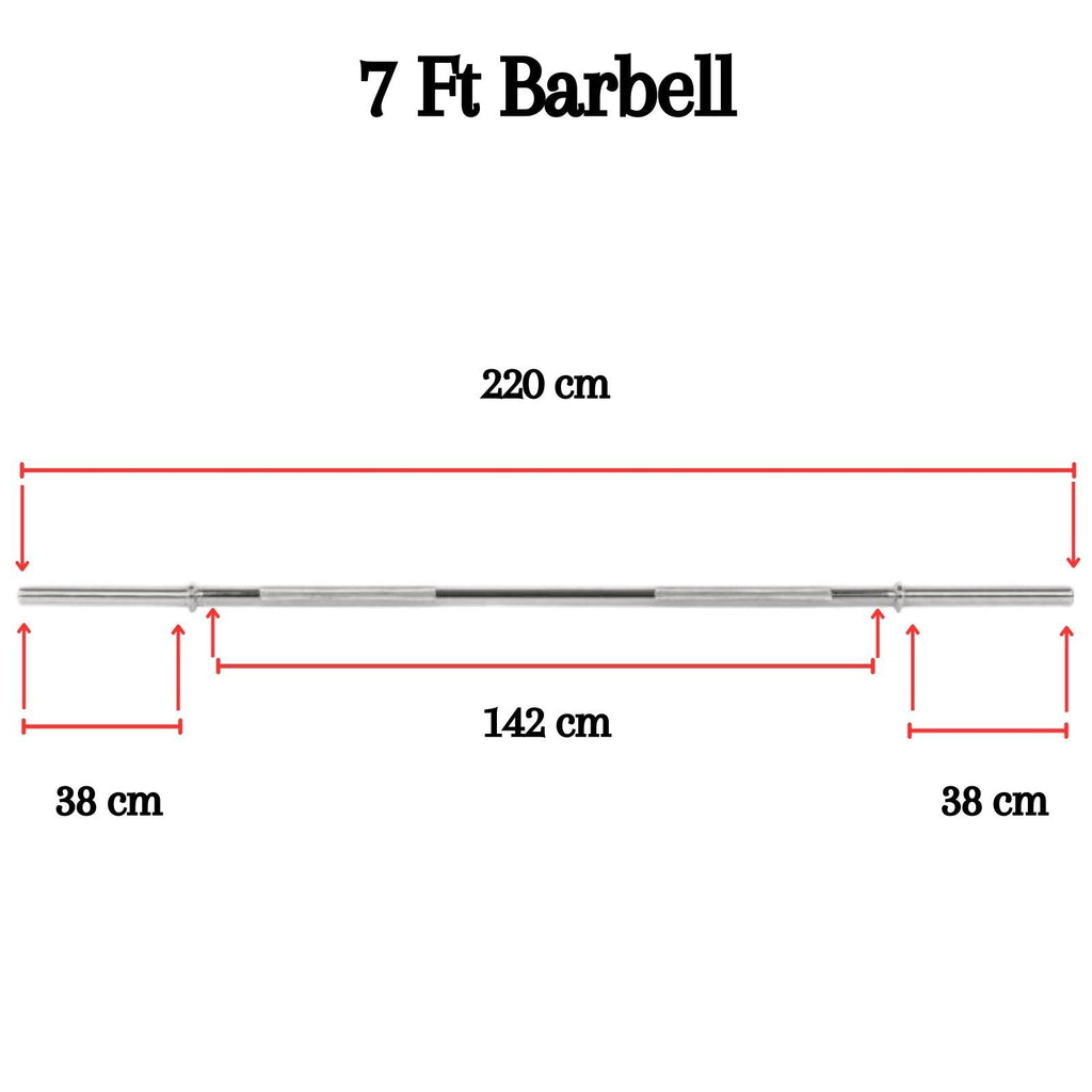 Buy Standard 1"Inch Barbell Bar Online | FK Sports