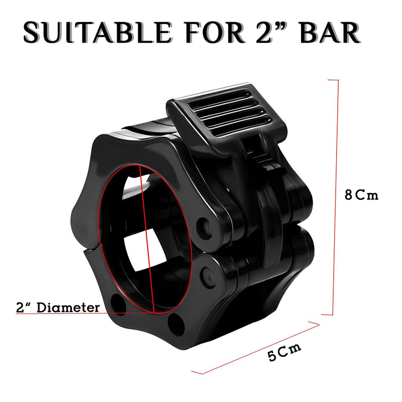 Weight Bar Collars | Barbell Dumbbell Clamp Clips | FK Sports