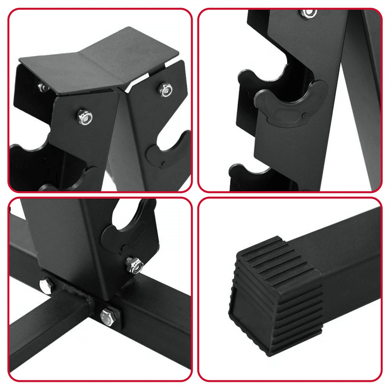 Shop Dumbbell Rack 3 Tier | Dumbbell Stand - Dumbell Tree | FK Sports