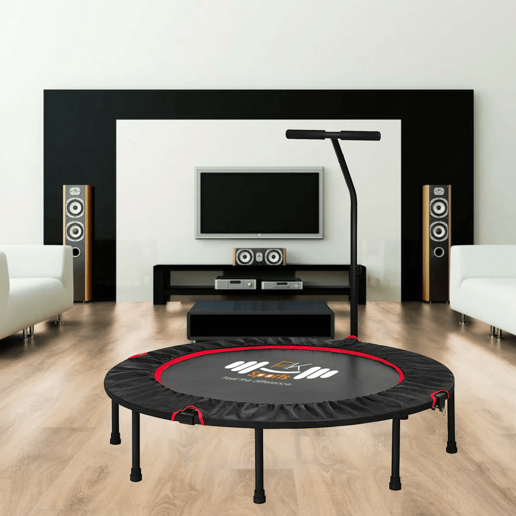 Fitness Mini Trampoline 40/48 inch with T bar Handle | FK Sports